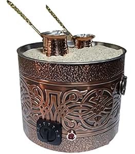 Amazon.com: Authentic TURKISH ARABIC COPPER ELECTRIC HOT SAND COFFEE ...