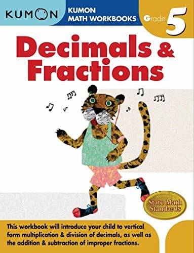Kumon Grade 5 Decimals Fractions Kumon Math Workbooks Pricepulse Kumon Grade 5 Decimals Fractions Kumon Math Workbooks Pricepulse