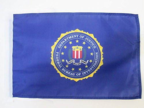 Amazon.com : AZ FLAG United States FBI Flag 18'' x 12'' Cords - US ...
