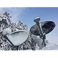 Amazon.com: (Black) Satellite Dish Cover - Snow and Ice Protection for ...