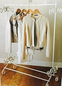 Cream Vintage Look Clothes Rail by dy&dx: Amazon.co.uk: Kitchen & Home
