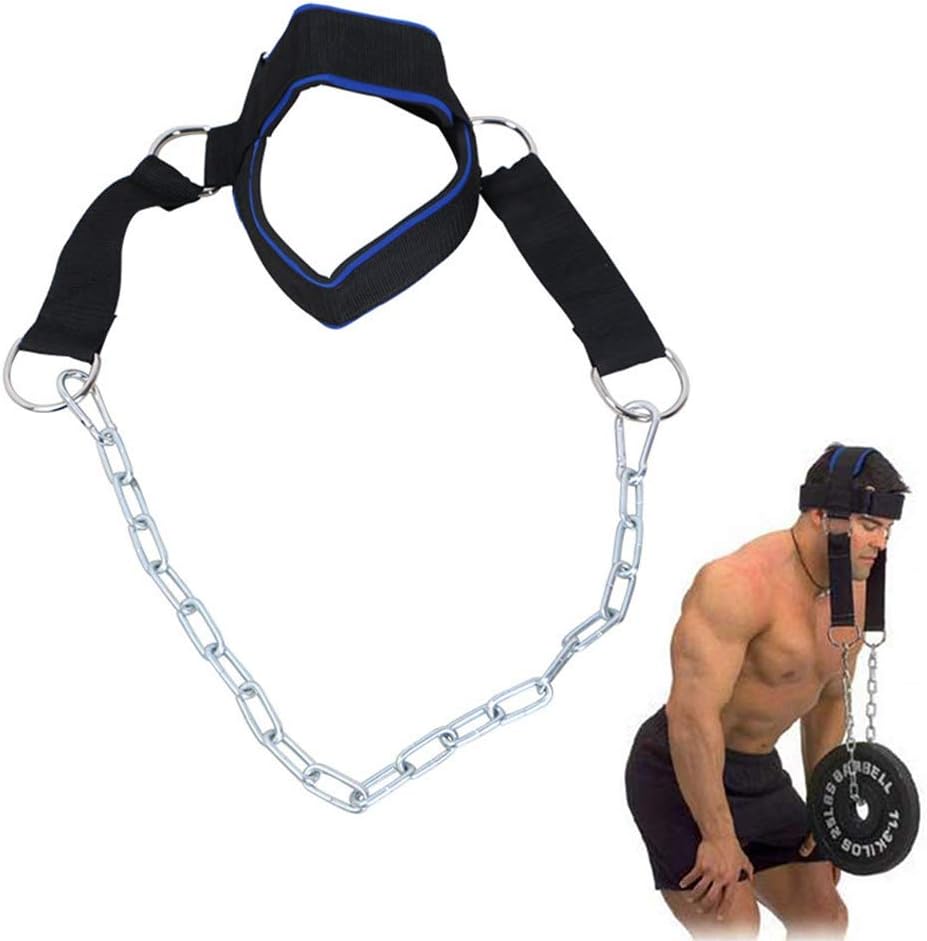 AIPINQI Sports Neck Harness Trainer, Fitness Neck Strength Training ...