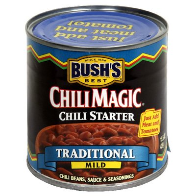 Amazon.com : BUSH'S BEST CHILI MAGIC, Chili Starter "Texas Medium ...