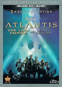 Amazon.com: Atlantis: The Lost Empire / Atlantis: Milo's Return: Two ...