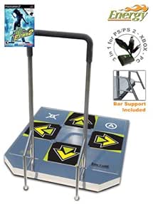 Amazon.com: Dance Dance Revolution ENERGY Arcade metal dance pad with ...