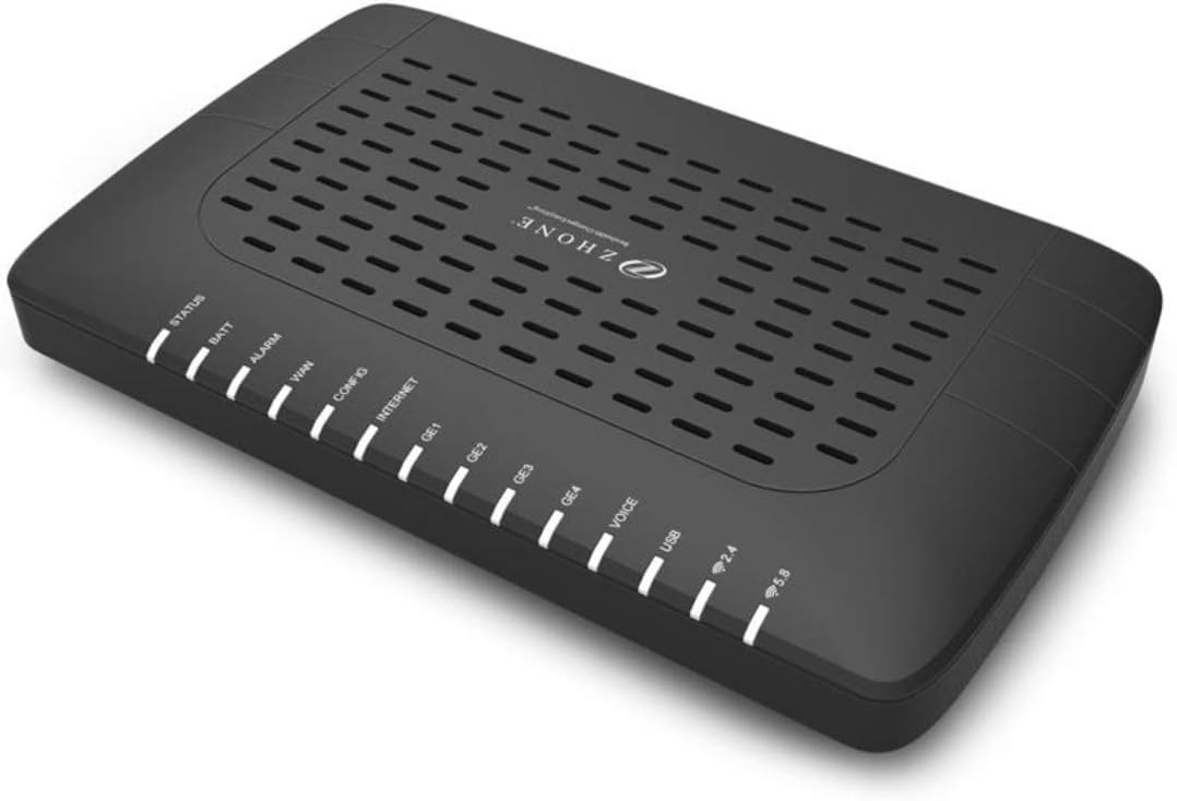 zhone Technologies – ZNID-GPON-2424A1-NA – Dasan Zhone ZNID 2400A Series Interior GPON ONT ...