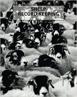 Sheep Record Keeping Book: Farm Cattle Flock Lambing | Journal Handbook ...