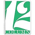Amazon.com : BookFactory 12 Column Log Book/Columnar Logbook/Notebook ...