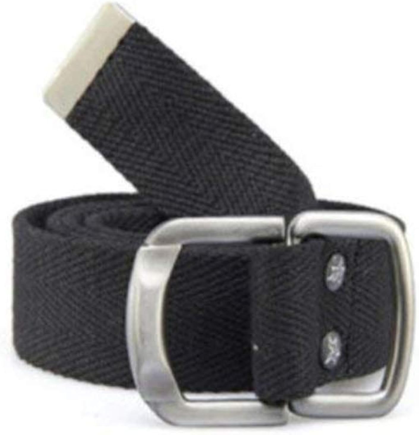 Canvas Belt Double Ring Buckle Canvas Outdoor Gifts For Men Woven ...