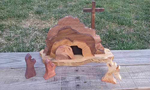 Amazon.com: Easter Empty Tomb Scene. Easter Resurrection. : Handmade ...