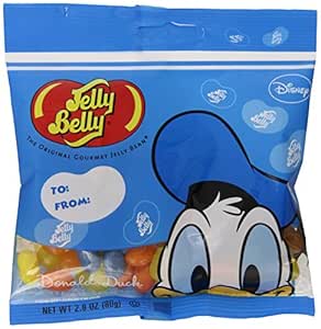 Amazon.com : Jelly Belly Jelly Beans, Donald Duck Special Edition, 2.8 ...
