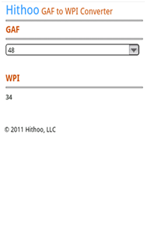 HitHoo GAF to WPI:Amazon.com:Appstore for Android