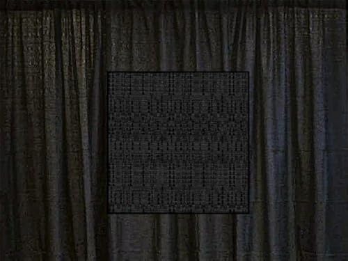 3 Ft. High x 4 Ft. Wide Banjo Drape Panel (For Pipe and Drape Displays ...