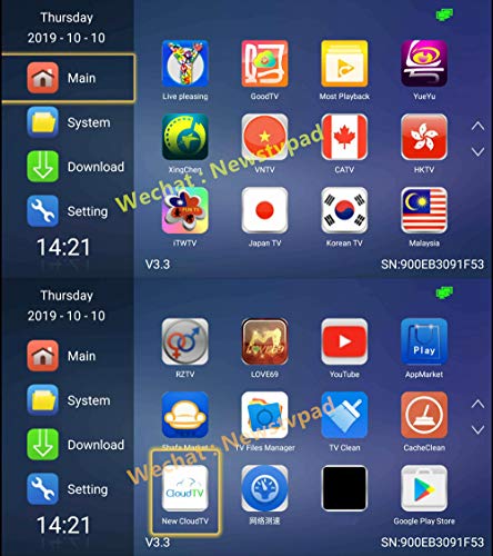 htv Box a3 PK funtv Box Chinese 2021 第三代 機頂盒 最新 高端 海外版 電視盒子 300+ 中港台頻道 ...