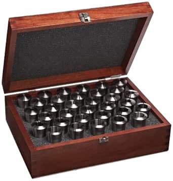Hardinge 5C 33 Piece Round Special Accuracy Collet Set with Internal ...