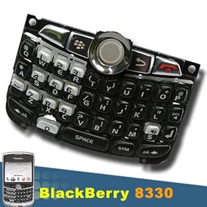 Amazon.com: BLACKBERRY CURVE 8330 QWERTY KEYBOARD KEYPAD+TRACKBALL ...