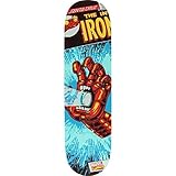 Amazon.com : Santa Cruz Skateboards Marvel Iron Man Hand Mid Complete ...