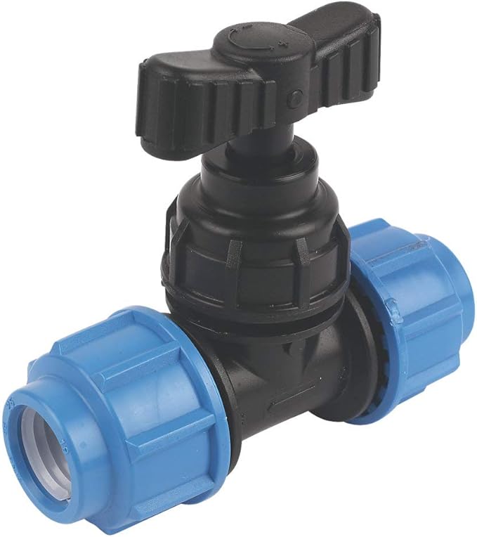 MDPE Plastic Stop Cock 25mm: Amazon.co.uk: DIY & Tools