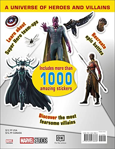Ultimate Sticker Collection: Marvel Studios: With more than 1000 ...