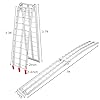 TUFFIOM 7ft Aluminum Truck Ramps 1500lbs Capacity,2pcs Folding Loading ...
