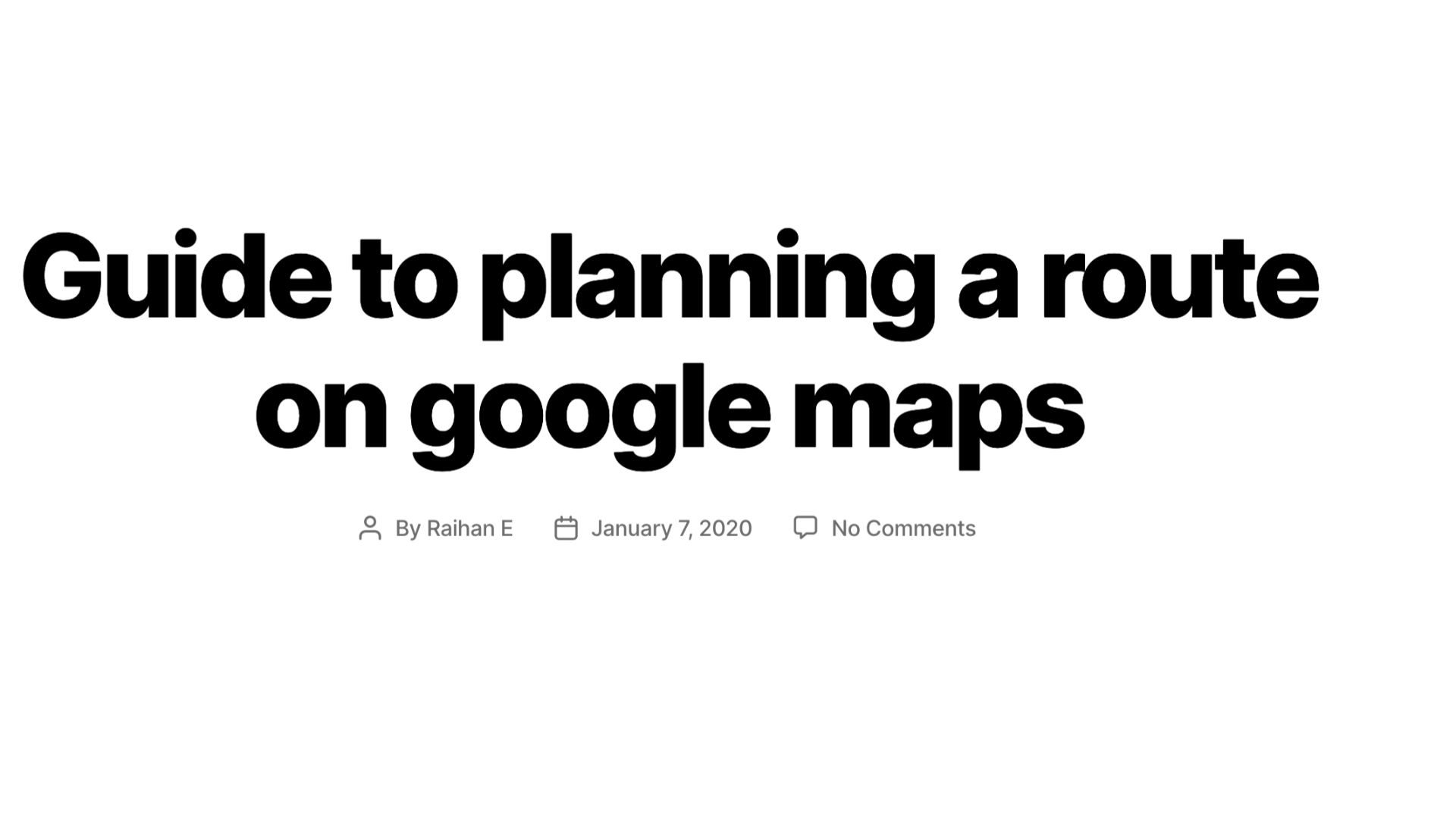 Guide To Planning A Route On Google Maps Amazon co jp Appstore For Android