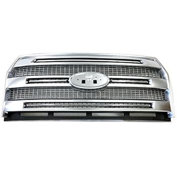 Amazon.com: 2015 Ford F-150 Platinum Chrome Luxurious Mesh Radiator ...