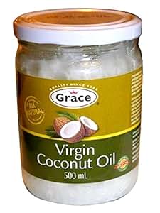 Amazon.com : Grace Premium Organic Virgin Coconut Oil, 16.5 Ounce ...