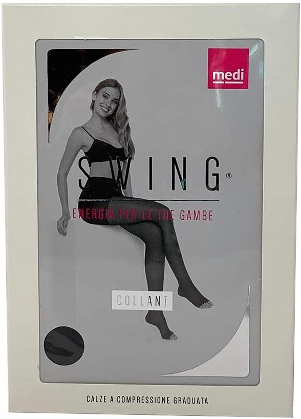 Medi - Swing Sensation - Collant Calze A Compressione Graduata Punta Aperta 140 Denari 18 MmHg ...