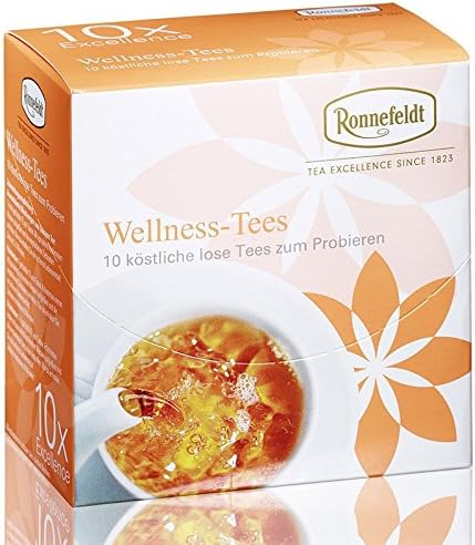 Ronnefeldt Tea Tasting Selection Wellness Teas: Amazon.co.uk: Kitchen ...