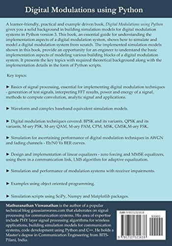 Digital Modulations using Python: (Color edition) - Smart Move