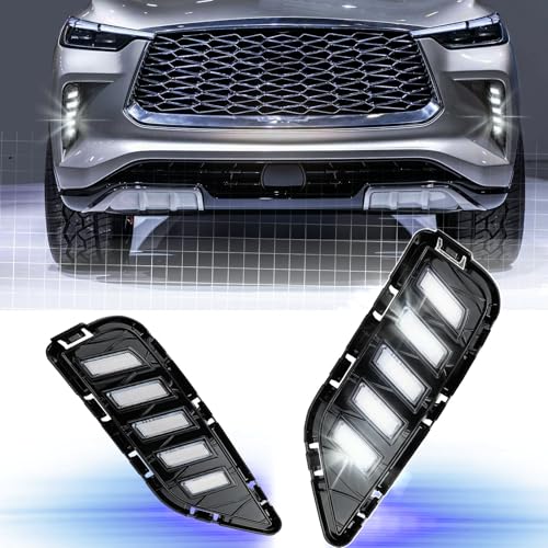 GEEGEETOP Upgrade full LED Driver and Passenger DRL Turn Signal Light ...