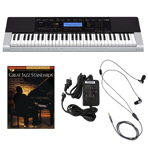 Buy Casio CTK4400 61-Key Touch Sensitive Personal Keyboard Deluxe ...