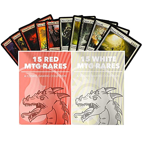 Magic The Gathering Boros Booster Pack - 15 Red & 15 White Rare MTG ...