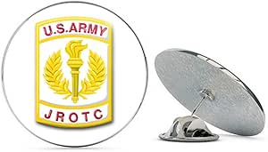 Amazon.com: Veteran Pins US Army JROTC Crest Metal 0.75" Lapel Hat Pin ...