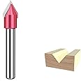 1pcs Router Bits V Groove 60 Degree 10mm Cutting Diameter | Desertcart ...
