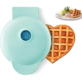 Amazon.com: Mini Maker Waffle Maker 5“ Non-Stick Waffler Iron Stuffler ...
