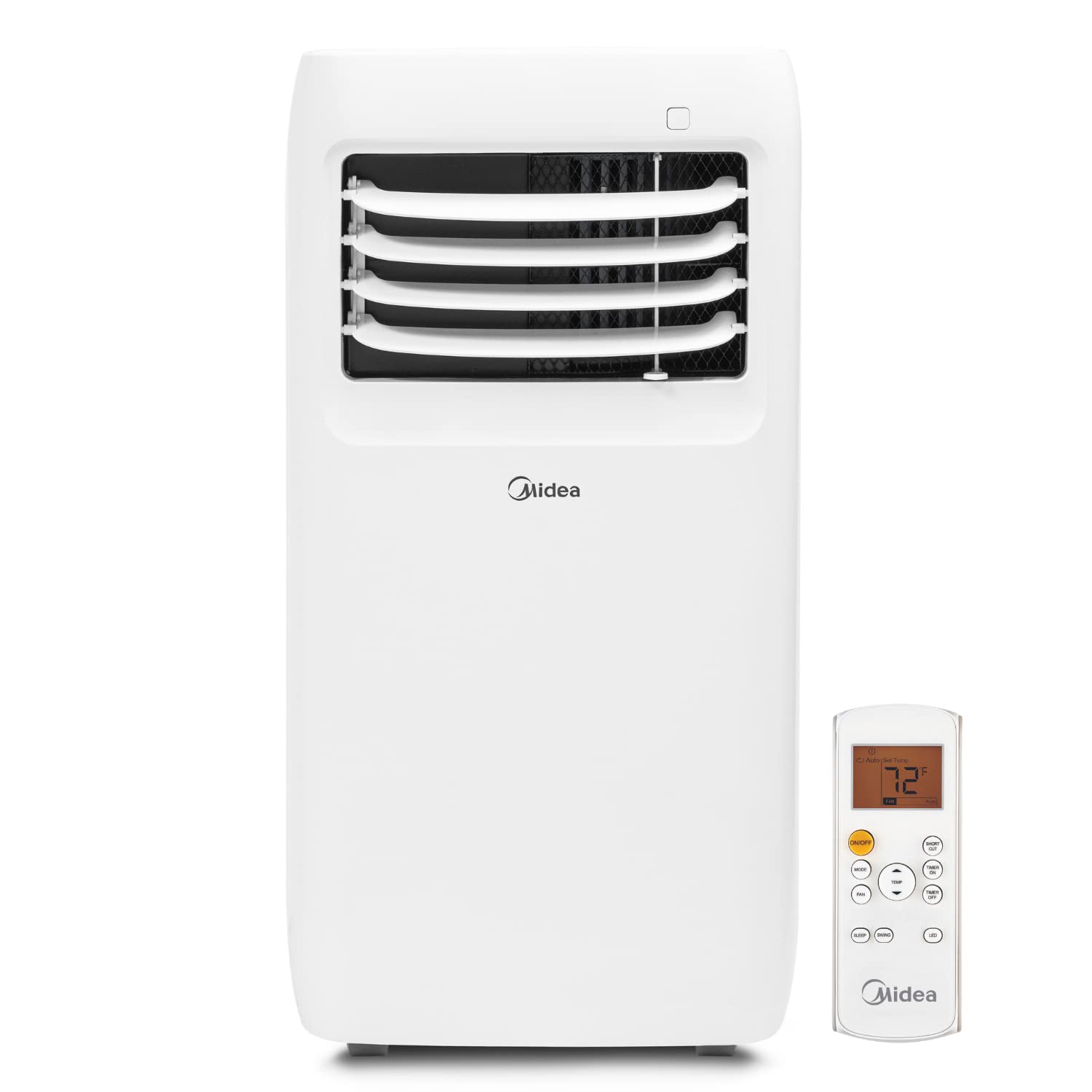 Midea 8,000 BTU ASHRAE (5,300 BTU SACC) Portable Air Conditioner, Cools ...