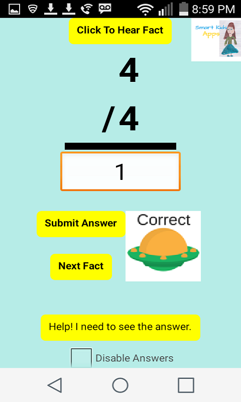 Amazon.com: Smart Kids Learn Their Math Facts : Apps & Games