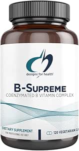 Amazon.com: Designs for Health B-Supreme - Vitamin B Complex with B1 ...