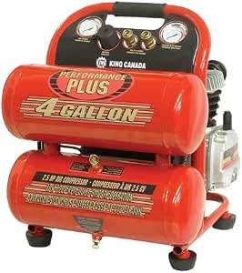 King Canada 8488C 5 Gallon Twin Tank Air Compressor: Amazon.ca: Tools ...