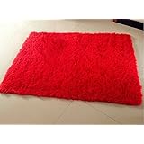 Vimoda Prime Tapis Shaggy Couleur Shaggy Poils Tapis Moderne pour Salon Chambre, Dimensions: 150 ...
