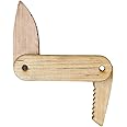 Amazon.com: Pocket Knife Wooden Pretend Toy, Personalized Engraved ...