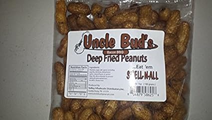 Deep Fried Peanuts -Eat em Shell & All! Six Pack Assortment: Amazon.com ...