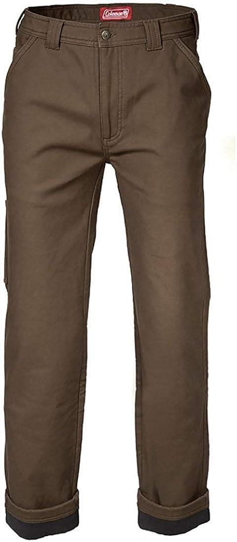 Coleman Fleece Lined Outdoor Pants 34/30 Tobacco at Amazon Men’s ...
