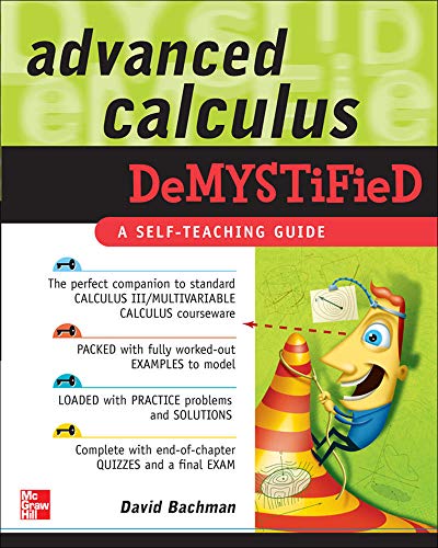 Advanced Calculus Demystified: Bachman, David: 9780071481212: Amazon ...