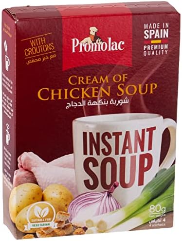 Promolac Cream Of Chicken Instant Cup Soup, 20 gm, Pack Of 4 price in ...