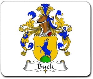 Amazon.com: Buck Family Crest Coat of Arms Mouse Pad: Electronics