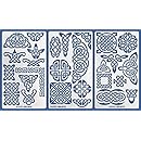 Amazon.com: Aleks Melnyk #37 Metal Journal Stencils/Celtic Knot Set ...