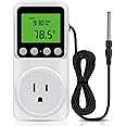 Amazon.com: SENSTREE Timer Thermostat, Day-Night Temperature Controller ...