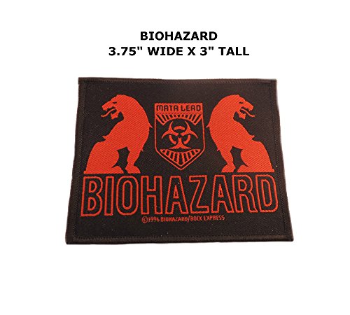 Buy 1 X BIOHAZARD Application Icon Patch Lions Logo by Superheroes ...